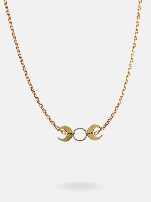 Gold witch necklace | Metaphysical Store