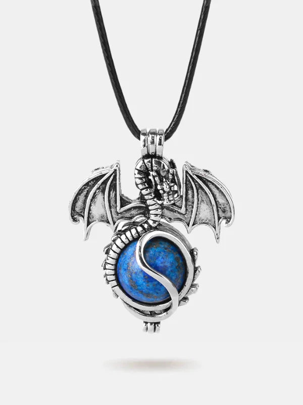 Lapis Lazuli Dragon Necklace | Metaphysical Store