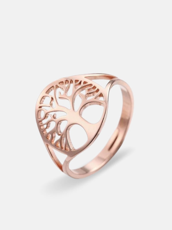 Rose gold tree of life ring | Metaphysical Store