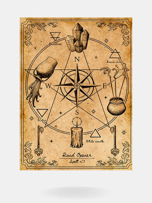 Vintage Witch poster | Metaphysical Store