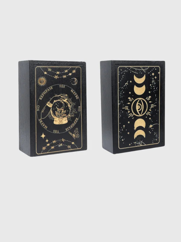 Wooden Tarot Card Box | Metaphysical Store